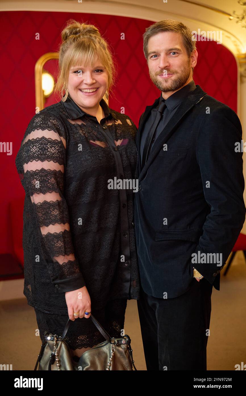 Vienna, Austria. 24th Nov, 2024. Nestroy Theatre Prize Award Ceremony 2024 at Volkstheater in ...