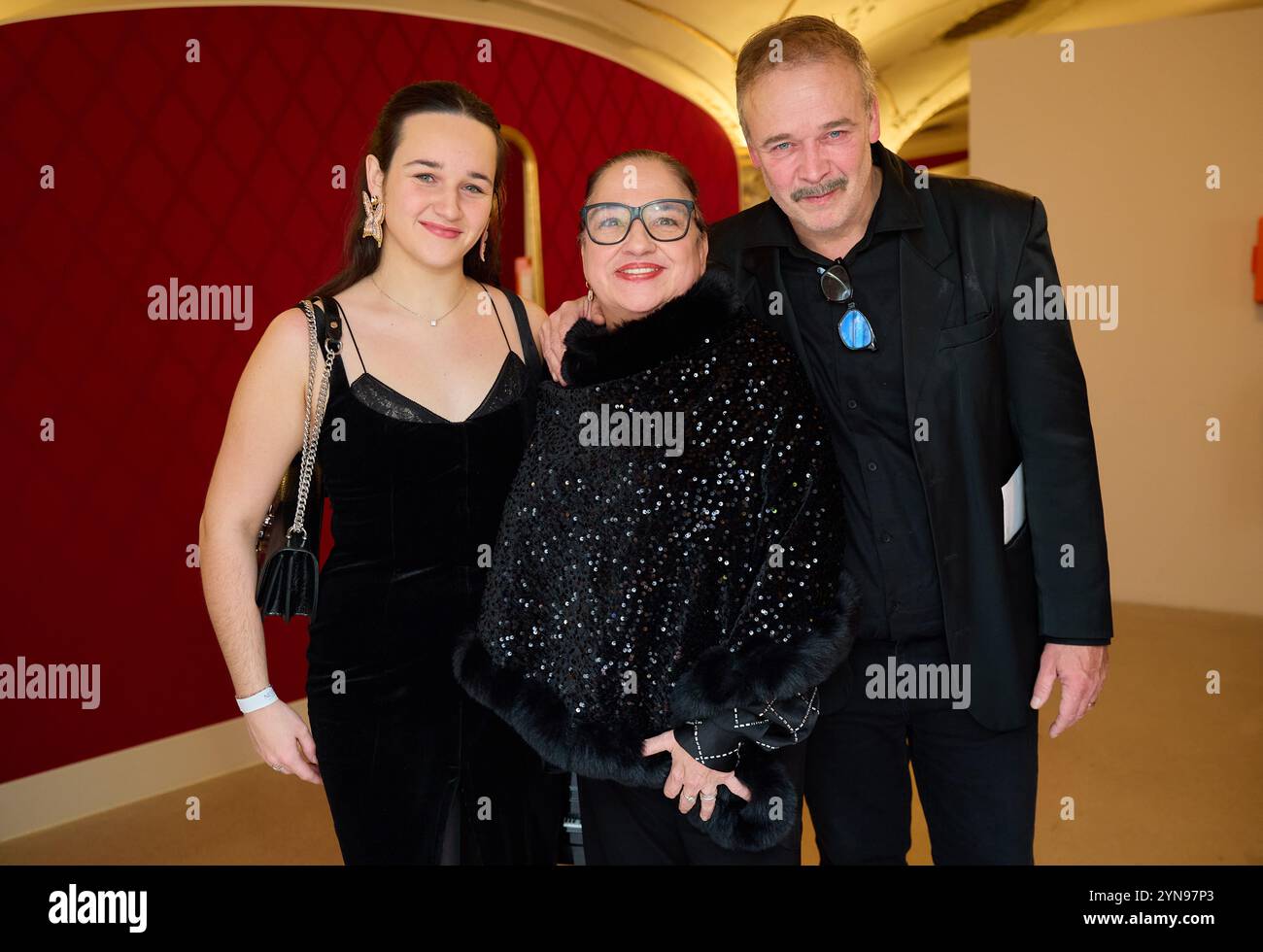 Vienna, Austria. 24th Nov, 2024. Nestroy Theatre Prize Award Ceremony ...