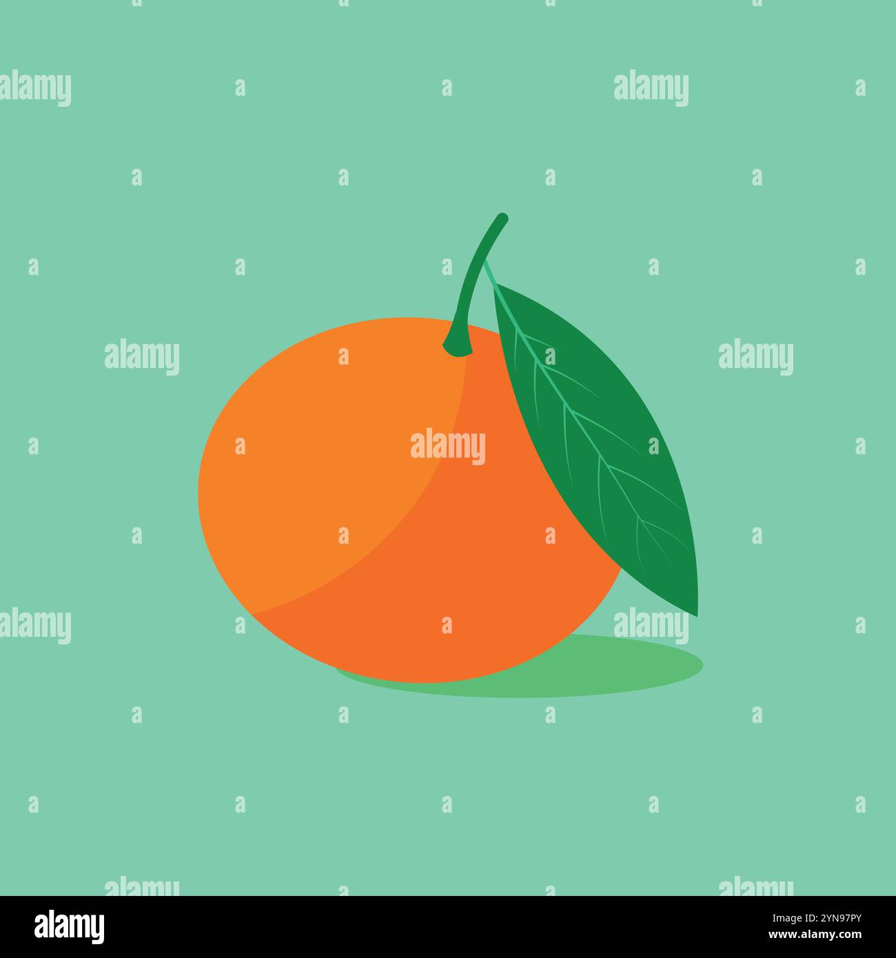 Leave cartoon tropical hi-res stock photography and images - Alamy