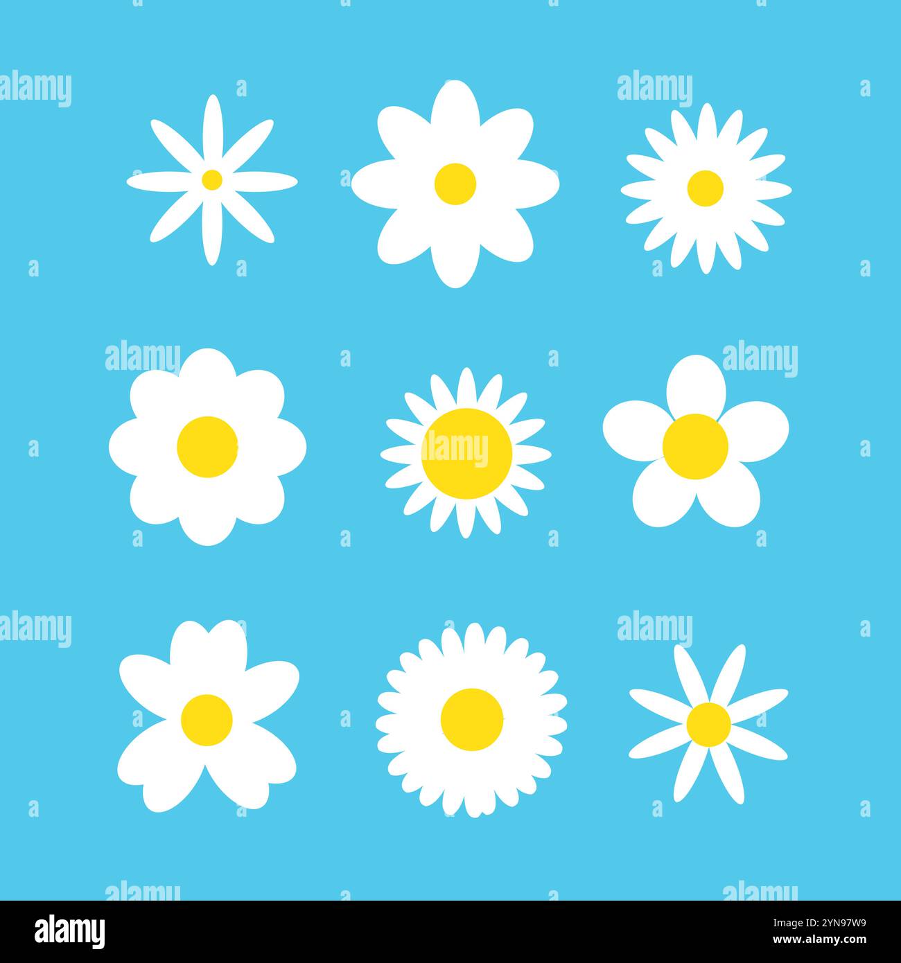 White blooms set hi-res stock photography and images - Alamy