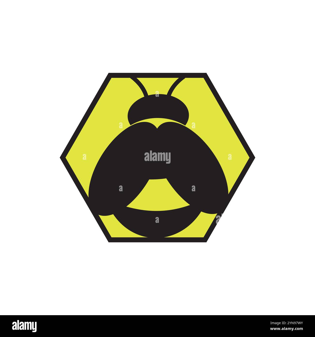 honey Bee animals logo vector Stock Vector Image & Art - Alamy