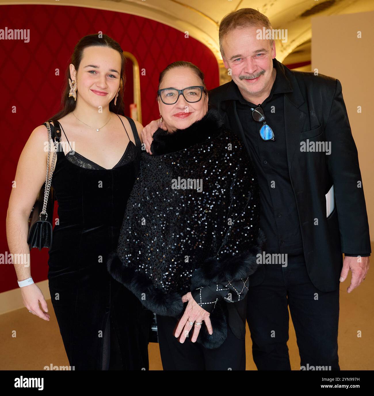 Vienna, Austria. 24th Nov, 2024. Nestroy Theatre Prize Award Ceremony ...