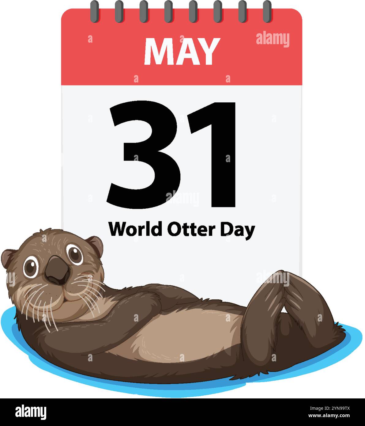 Otter with a Cut Out Stock Images & Pictures - Alamy