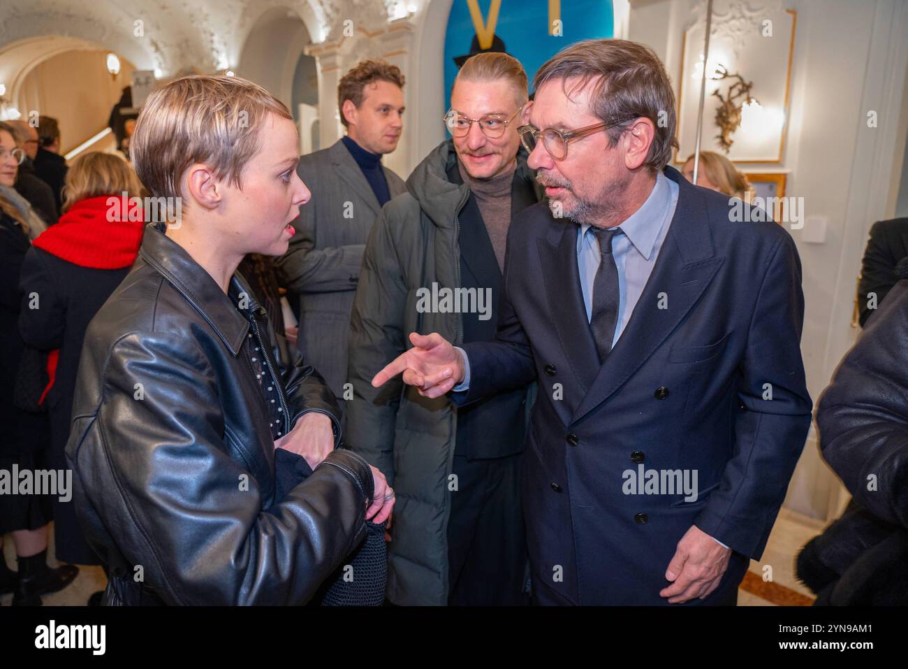 Vienna, Austria. 24th Nov, 2024. Nestroy Theatre Prize Award Ceremony ...