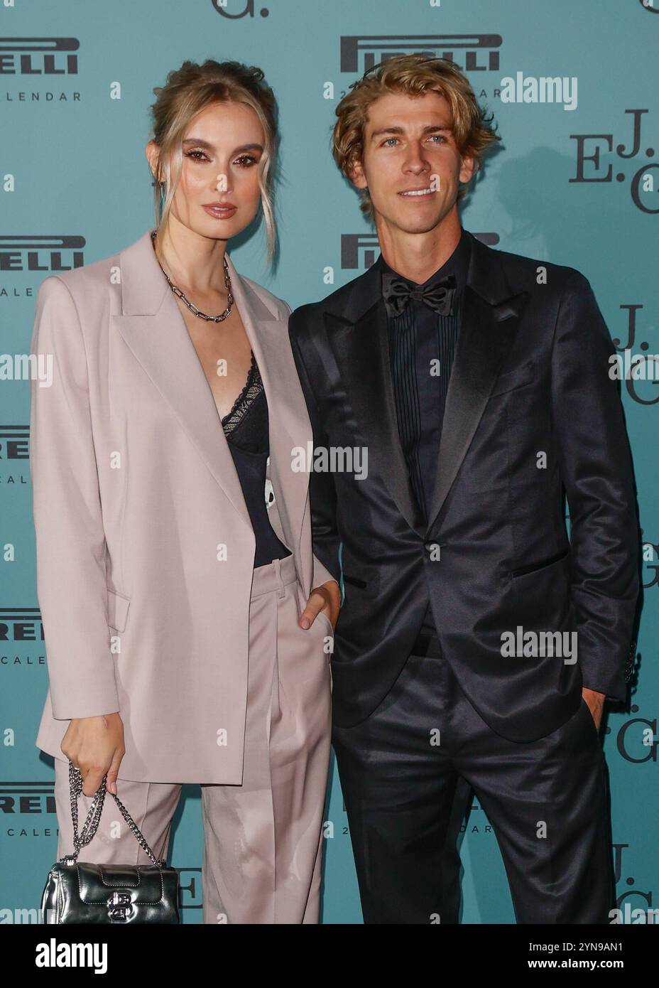 London, UK. 12th Nov, 2024. Martha Liversedge and Fabio Wibme attend ...