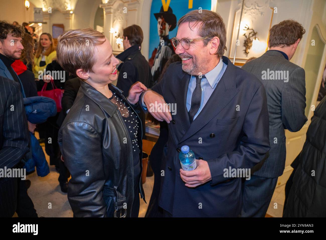 Vienna, Austria. 24th Nov, 2024. Nestroy Theatre Prize Award Ceremony ...