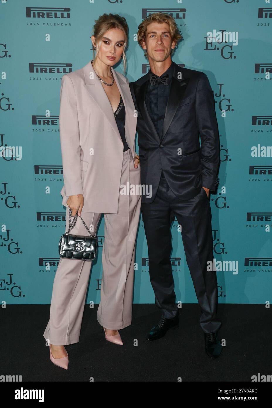 London, UK. 12th Nov, 2024. Martha Liversedge and Fabio Wibme attend ...
