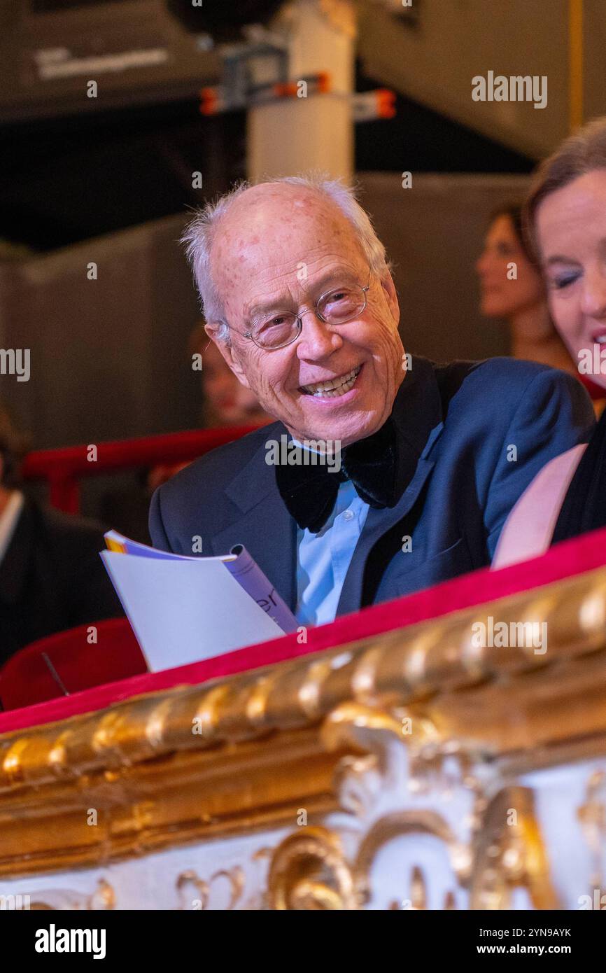 Vienna, Austria. 24th Nov, 2024. Nestroy Theatre Prize Award Ceremony ...