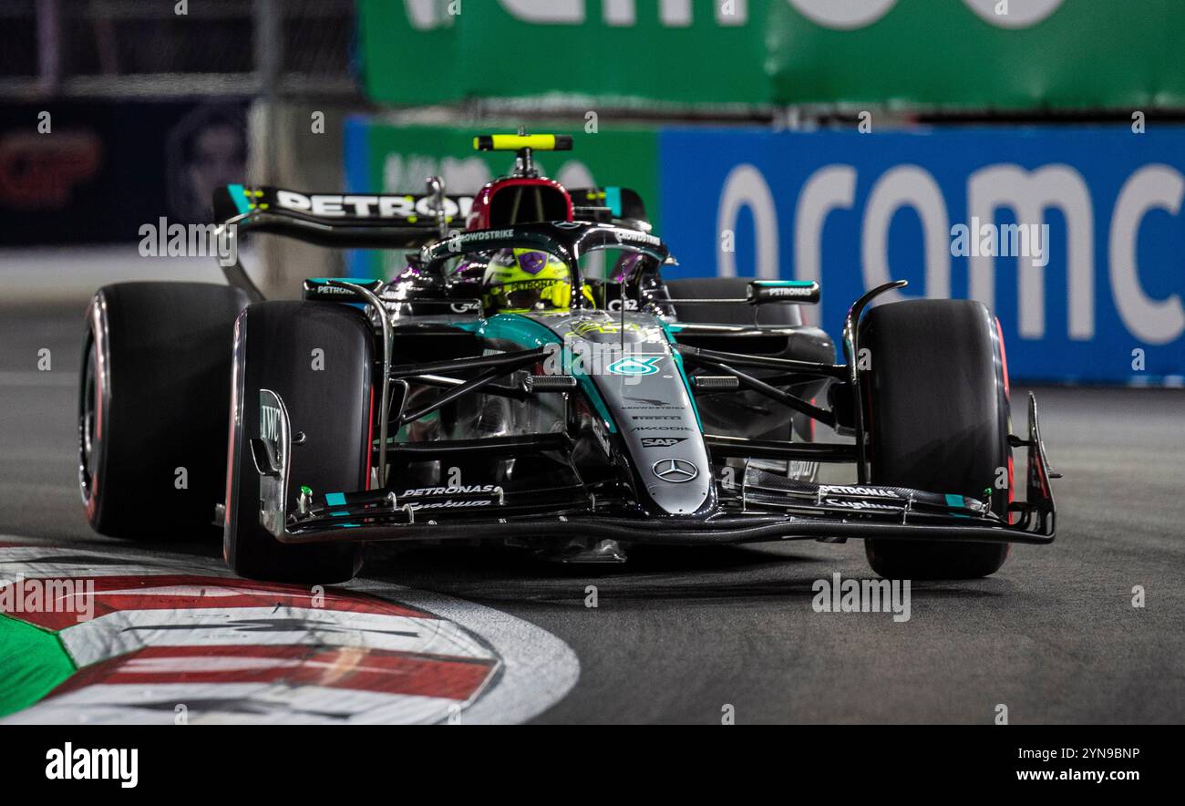 November 23 2024 Las Vegas NV, USA Mercedes AMG Petronas Motorsport ...