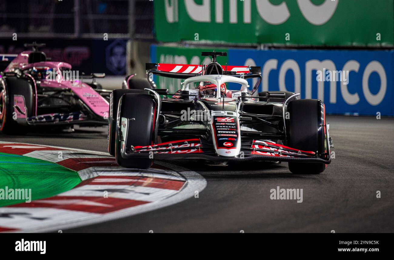 November 23 2024 Las Vegas NV, USA Haas F1 Team driver Kevin Magnussen ...