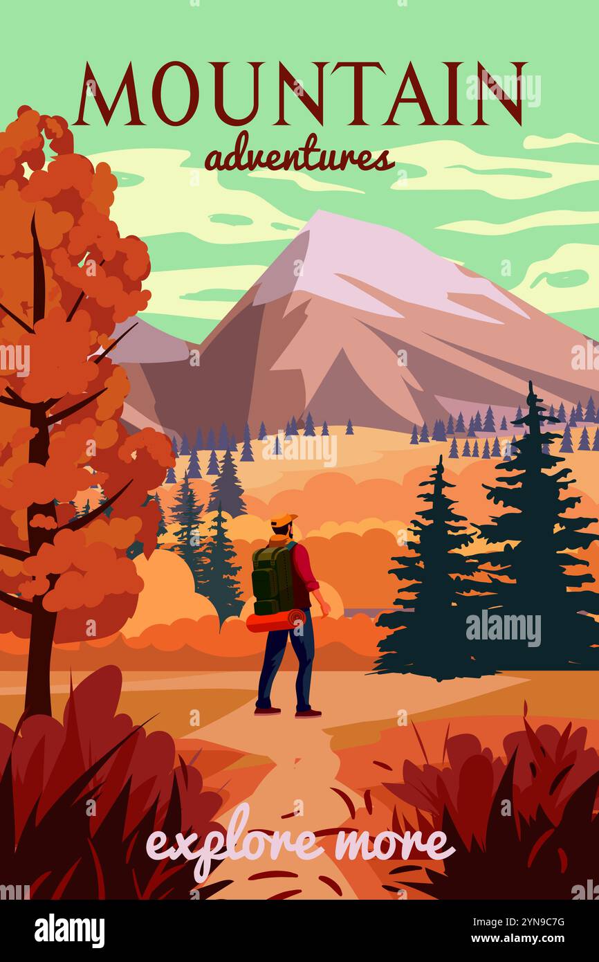 Woodland adventure path Stock Vector Images - Alamy