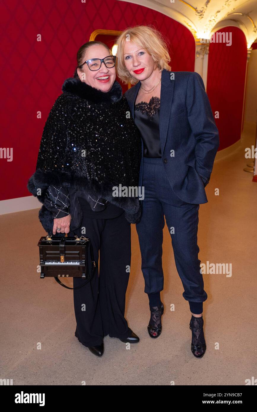 Vienna, Austria. 24th Nov, 2024. Nestroy Theatre Prize Award Ceremony ...