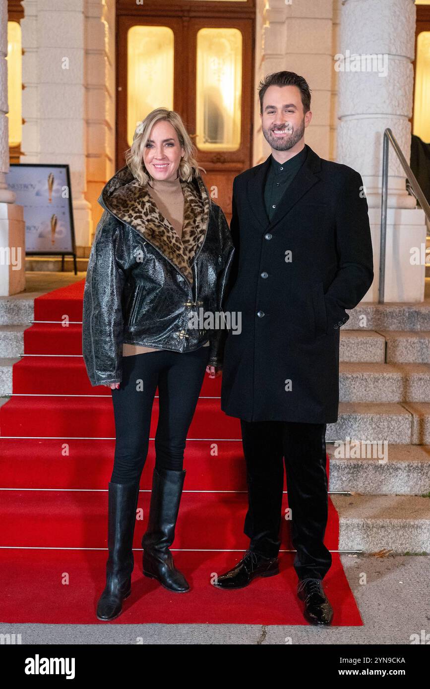 Vienna, Austria. 24th Nov, 2024. Nestroy Theatre Prize Award Ceremony ...