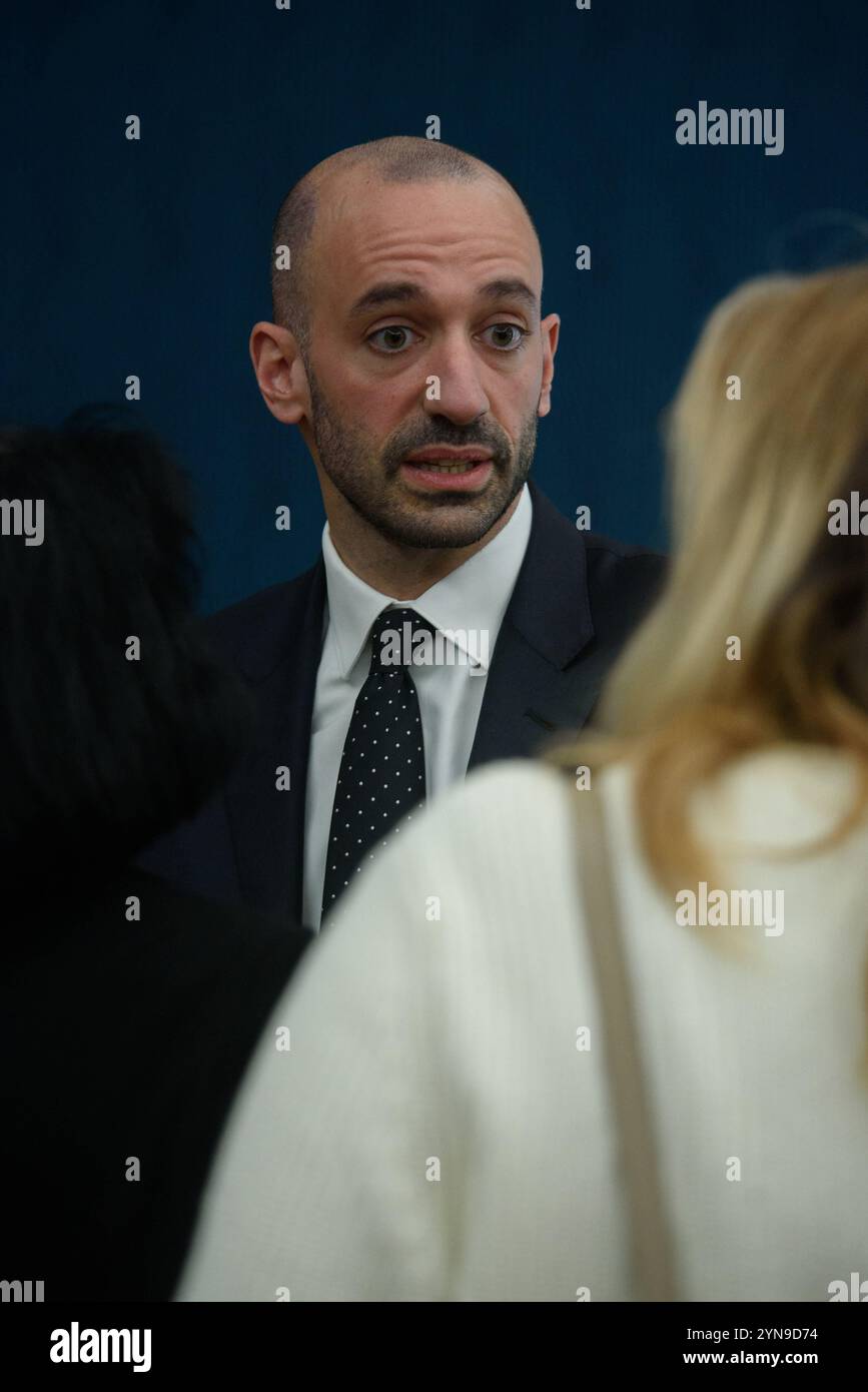 Paris, France. 24th Nov, 2024. Benjamin Haddad attending the 14th Crif ...