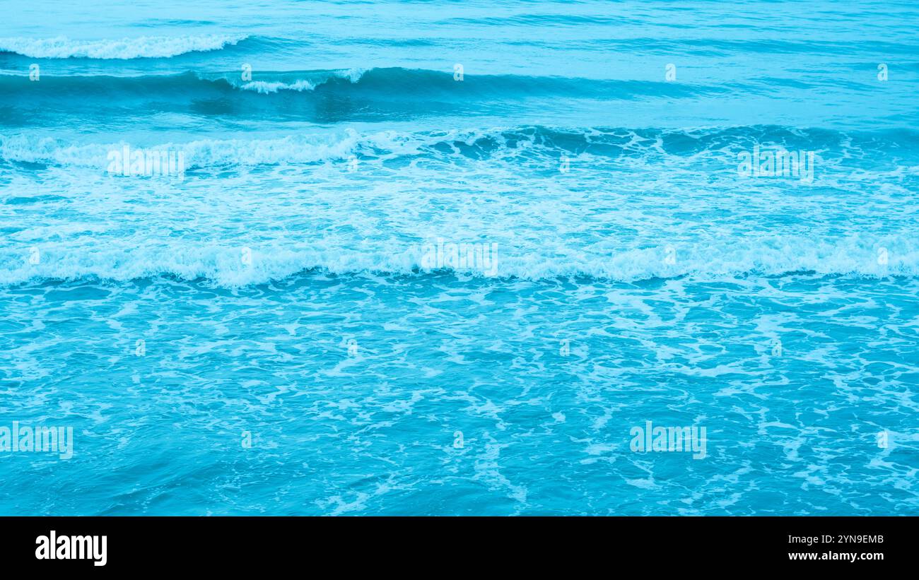 Real photo sea water waves, abstract background, nature power, pale ...