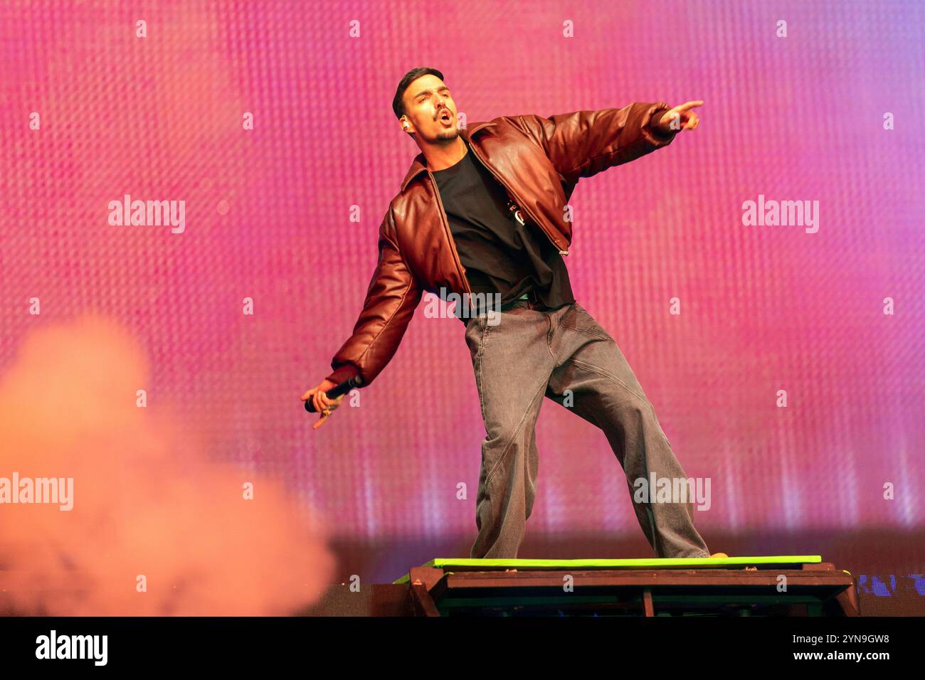 Spanish Singer Rels B Performs During The Coca Cola Flow Fest Music