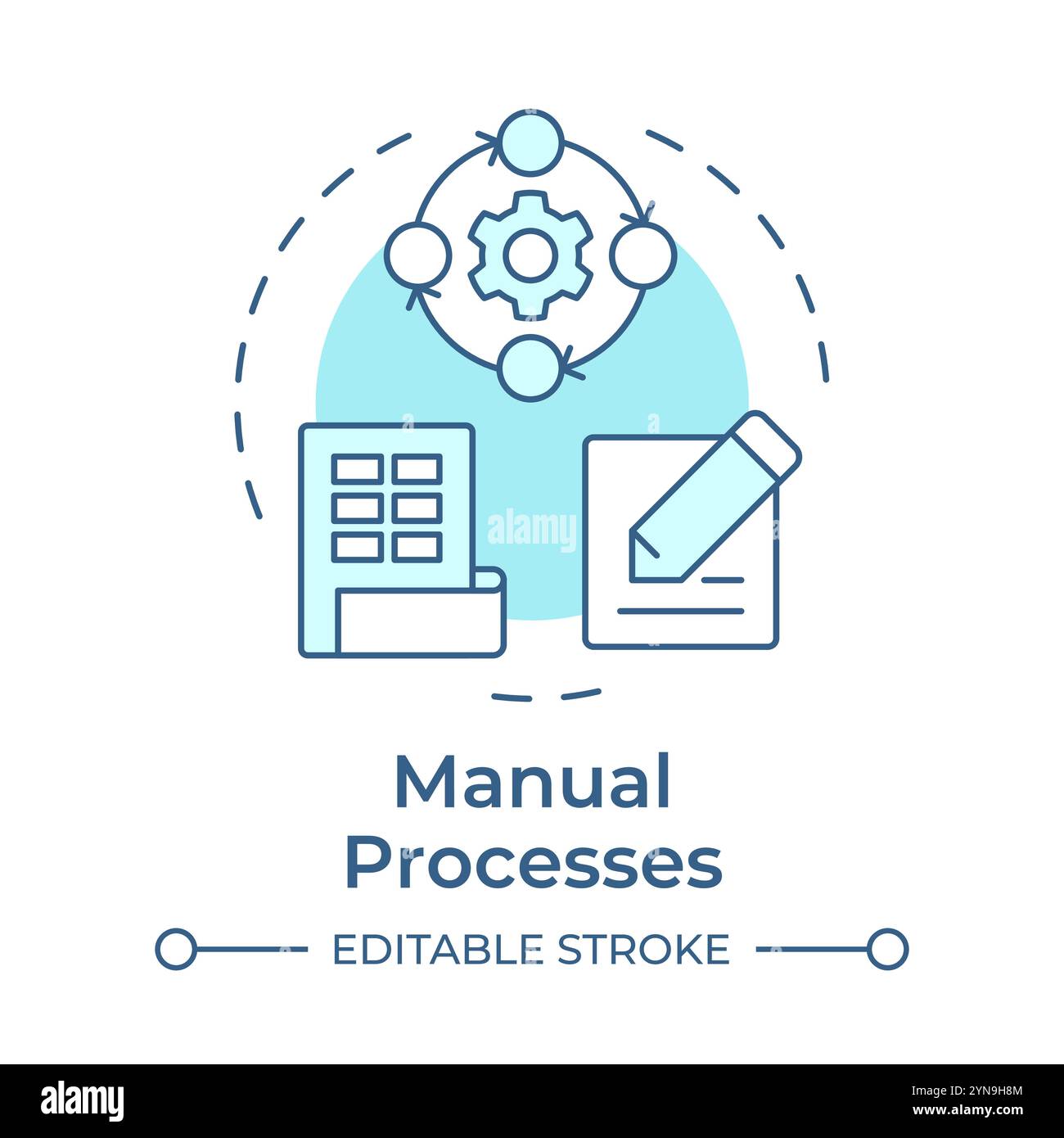 Processes manual Stock Vector Images - Alamy