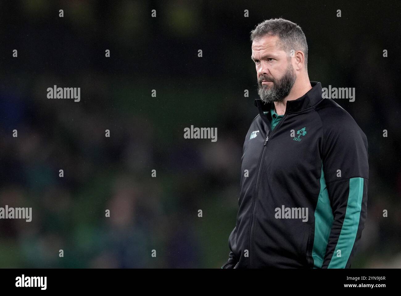 File photo dated 15/11/24 of Andy Farrell. Ireland boss Andy Farrell ...