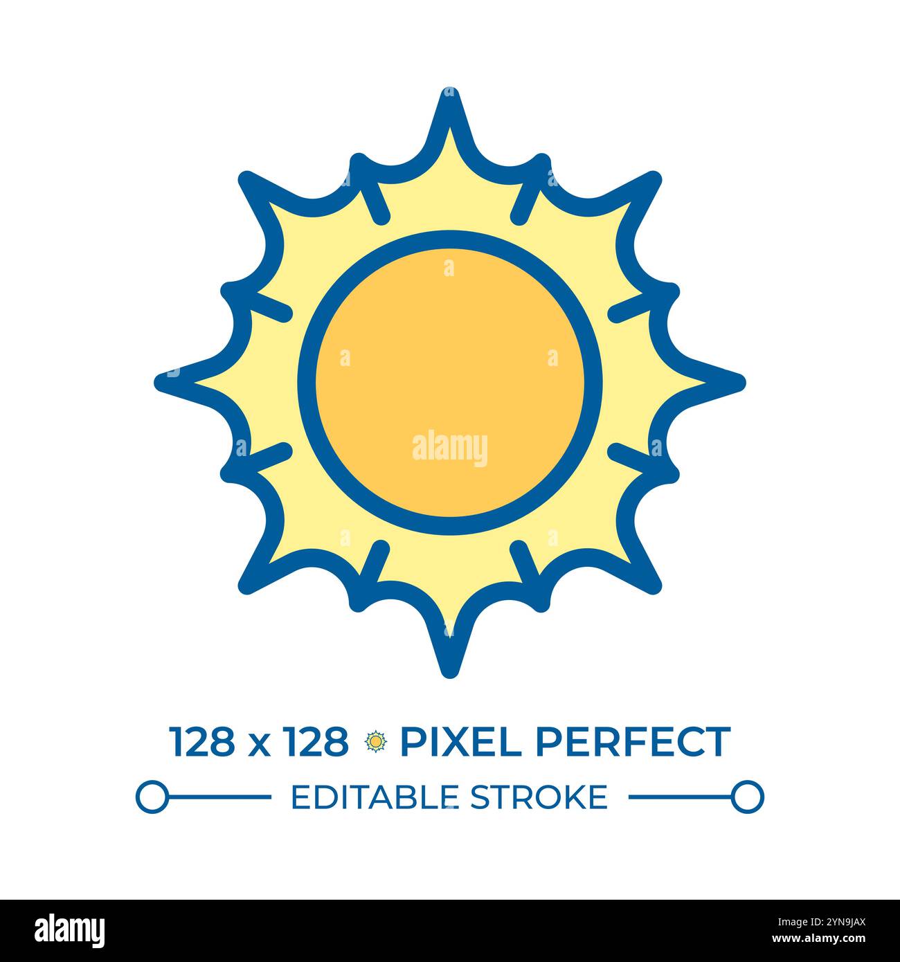 Sunny sun sunshine day daytime Stock Vector Images - Alamy