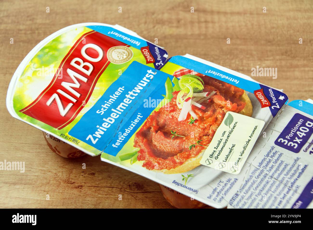 Schinken zwiebelmettwurst hi-res stock photography and images - Alamy