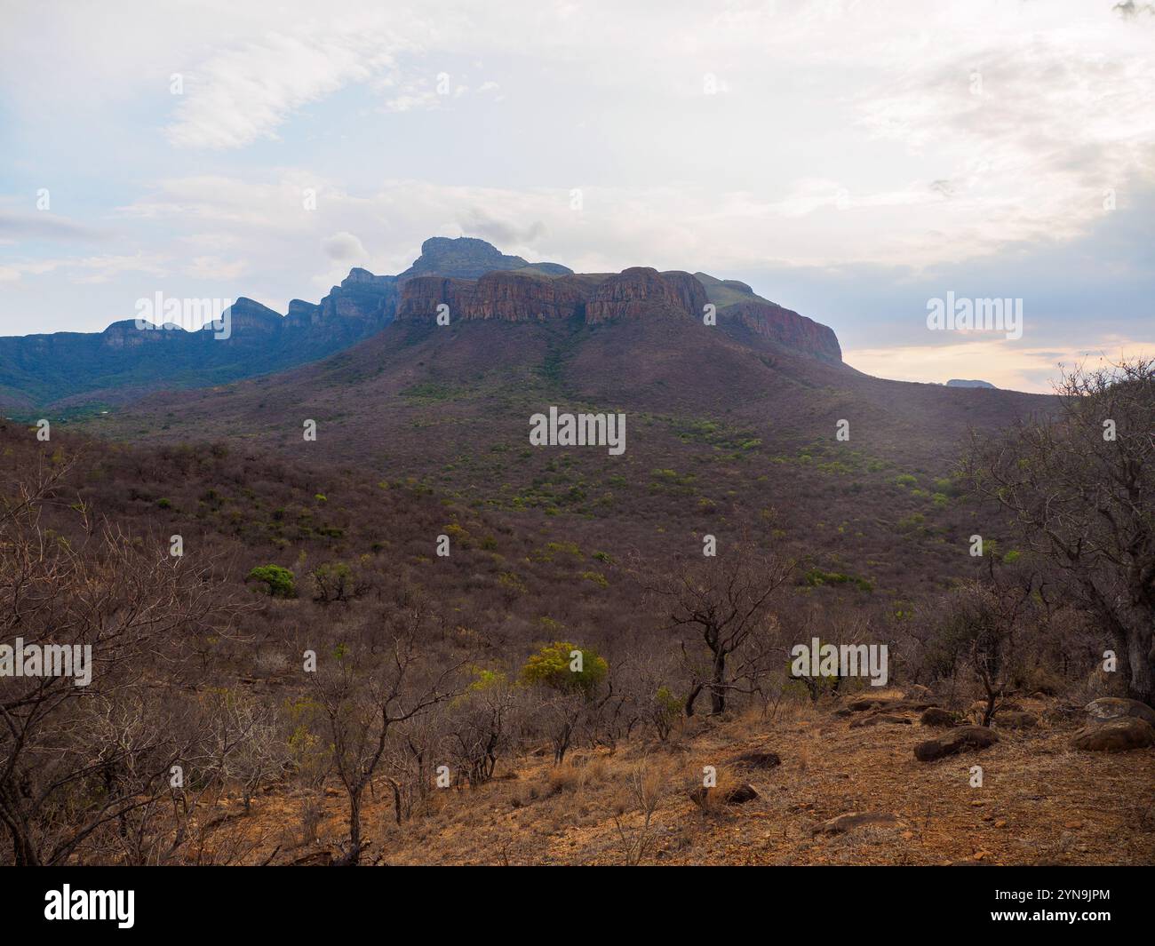 Sun set over the mountains, Limpopo Province, South Africa Stock Photo - Alamy
