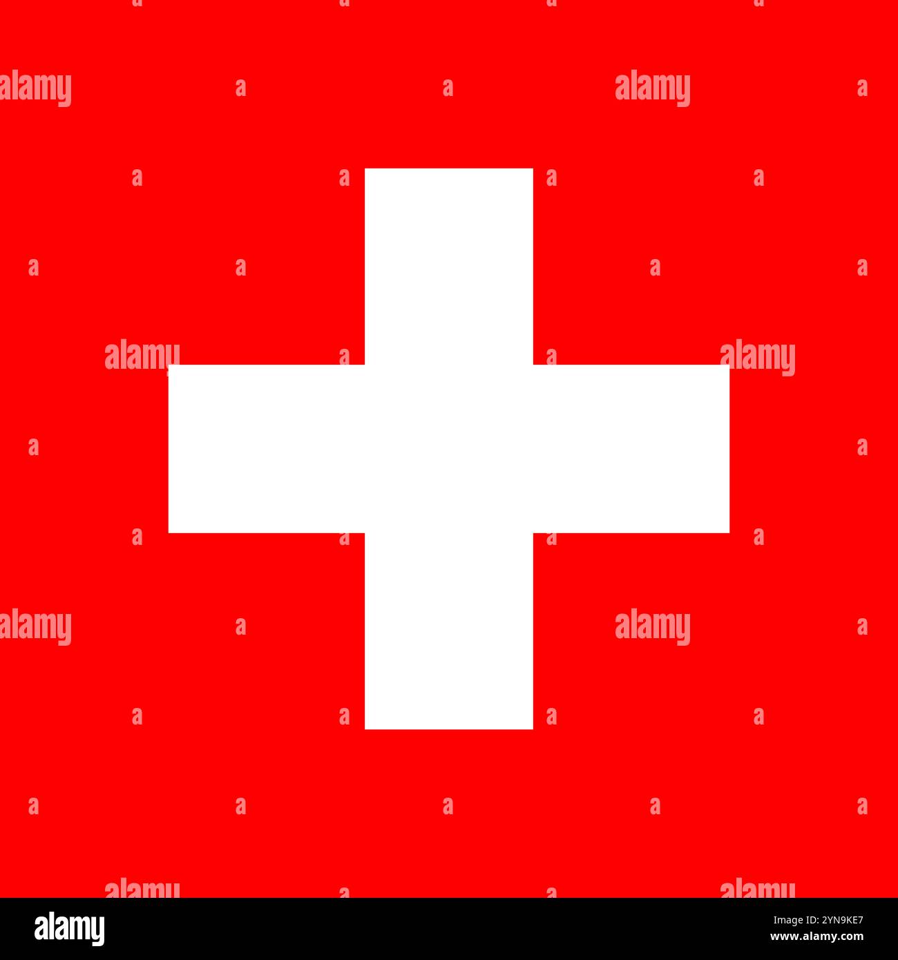 Official swiss flag banner Stock Vector Images - Alamy
