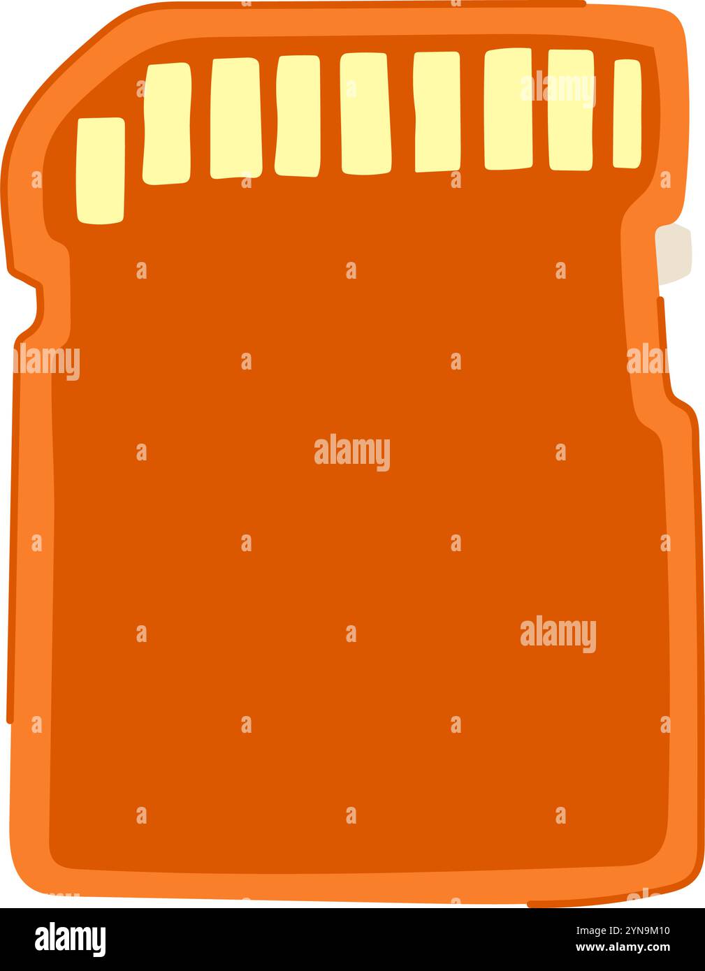 speed sd card cartoon vector illustration Stock Vector Image & Art - Alamy