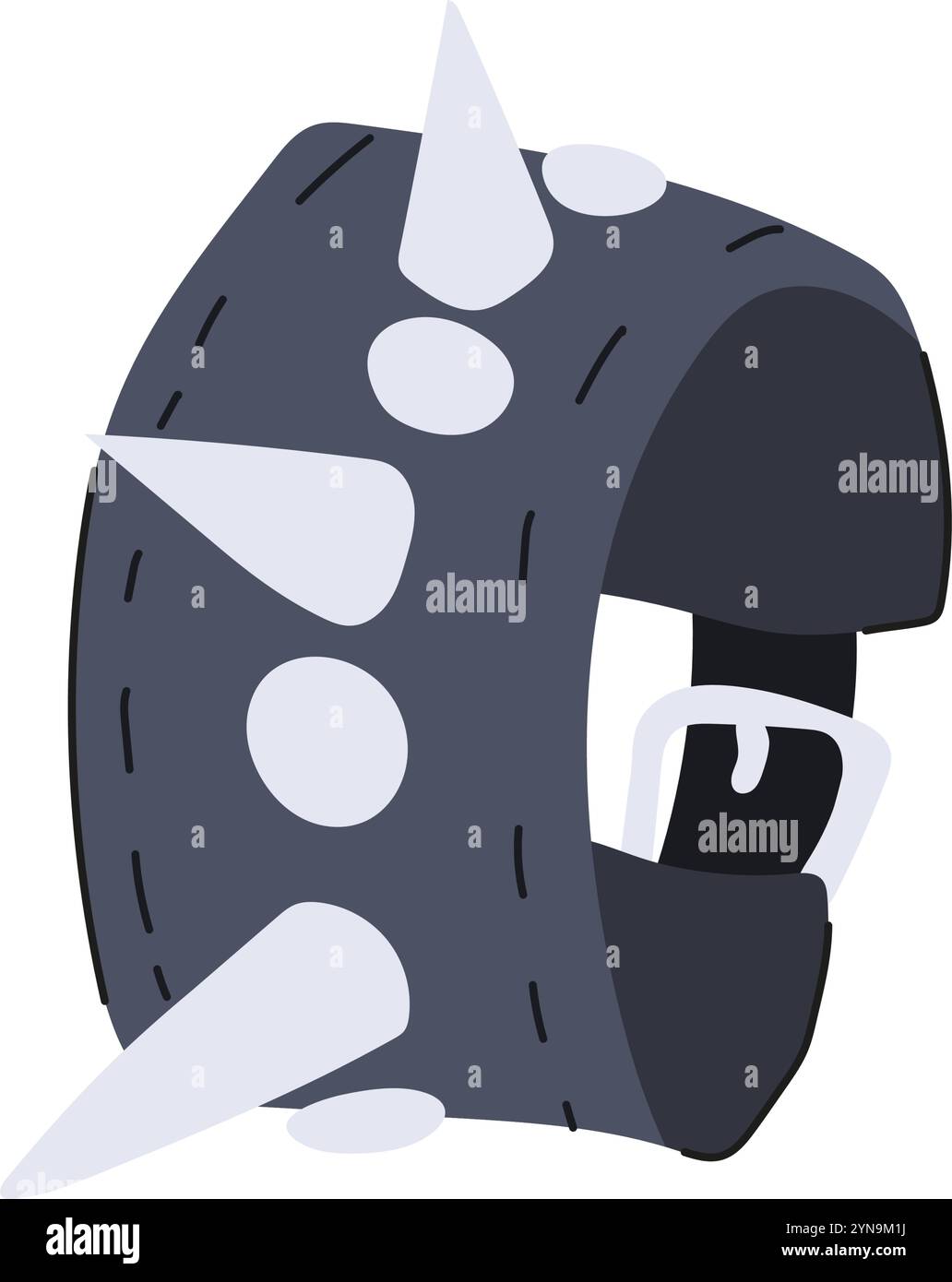 handmade rock bracelet cartoon vector illustration Stock Vector Image ...