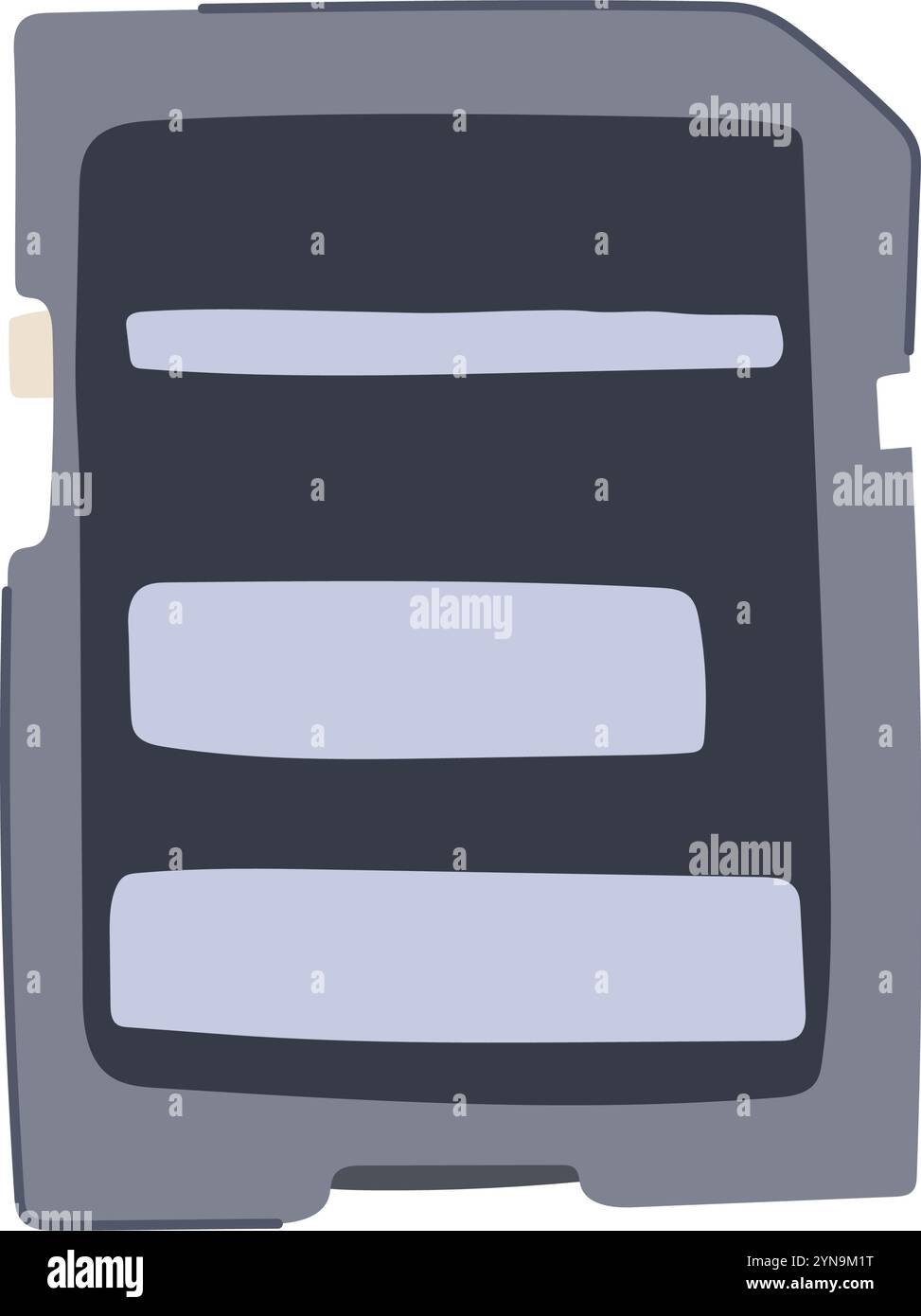 videos sd card cartoon vector illustration Stock Vector Image & Art - Alamy