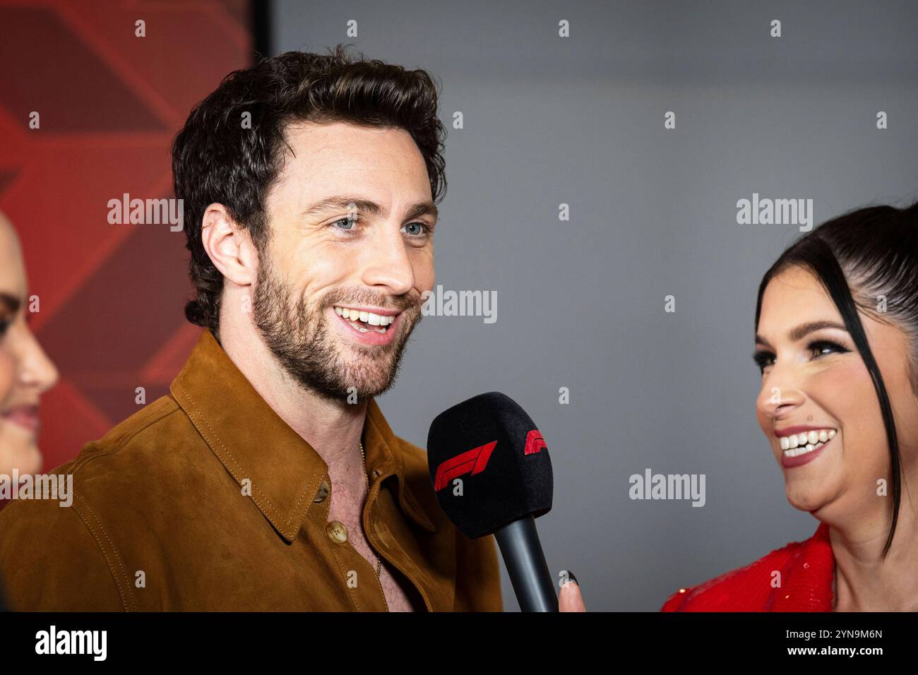 Las Vegas, Vereinigte Staaten. 23rd Nov, 2024. Aaron Taylor-Johnson ...