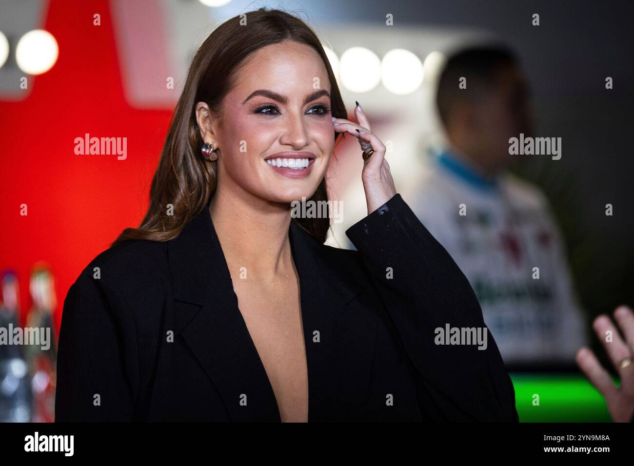 Las Vegas, Vereinigte Staaten. 23rd Nov, 2024. Haley Kalil, Influencerin USA, Formel 1 ...