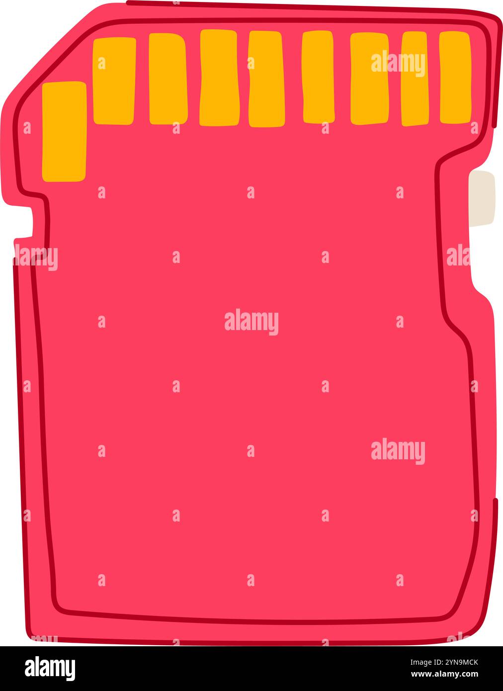 format sd card cartoon vector illustration Stock Vector Image & Art - Alamy