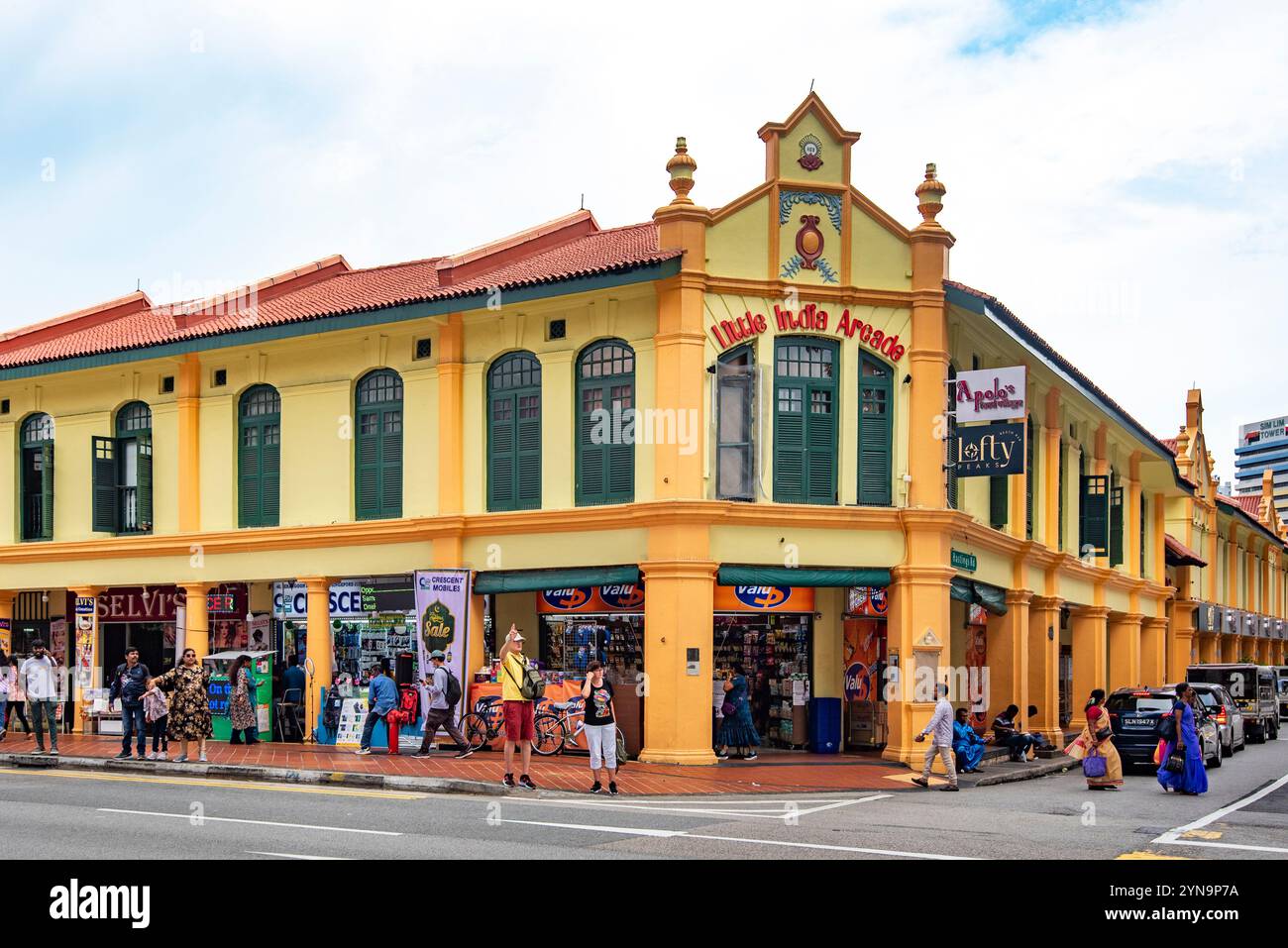 Little India Arcade consists of a cluster of conserved neoclassical ...
