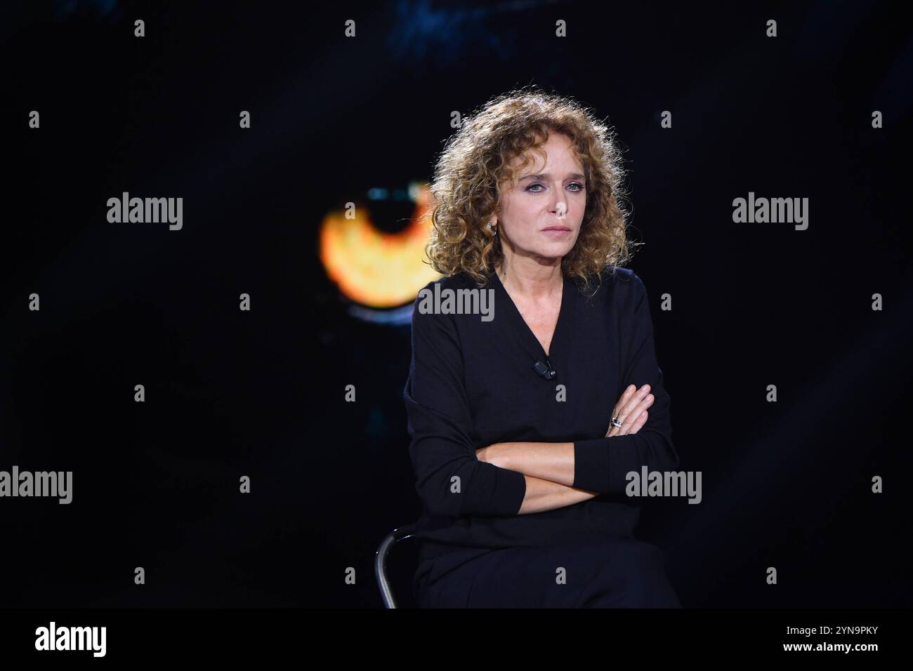 Rome: Rai Studios ex Dear. Transmission "Belve". In the photo: Valeria ...