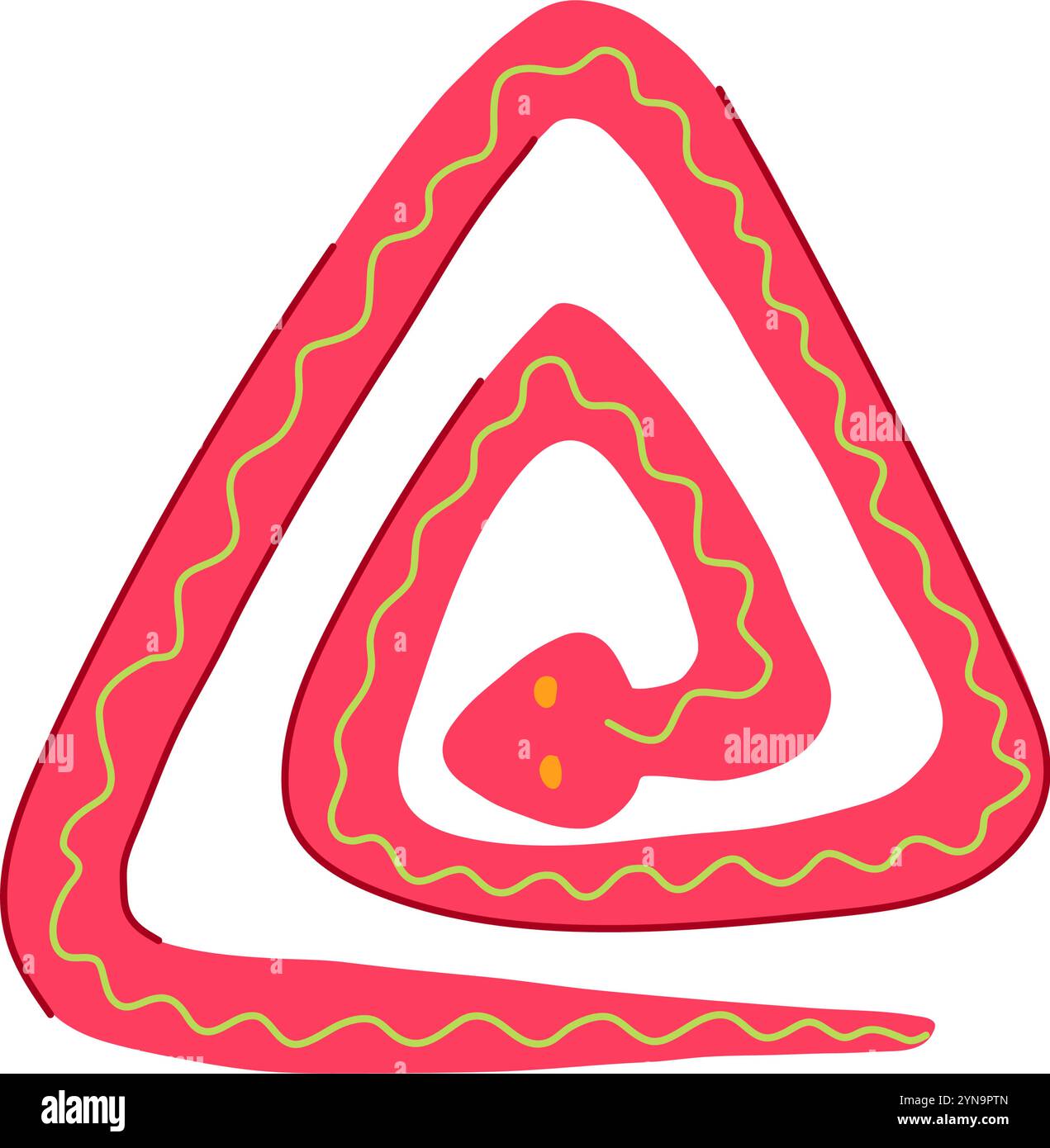 exotic snake oriental cartoon vector illustration Stock Vector Image ...