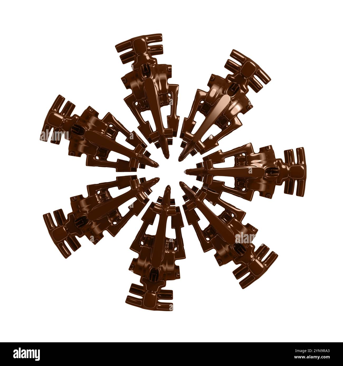 Abstract 3d object Stock Photo - Alamy