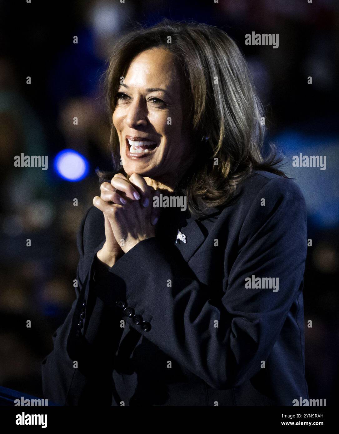 United States of America, Milwaukee. November 1, 2024. Kamala Harris ...