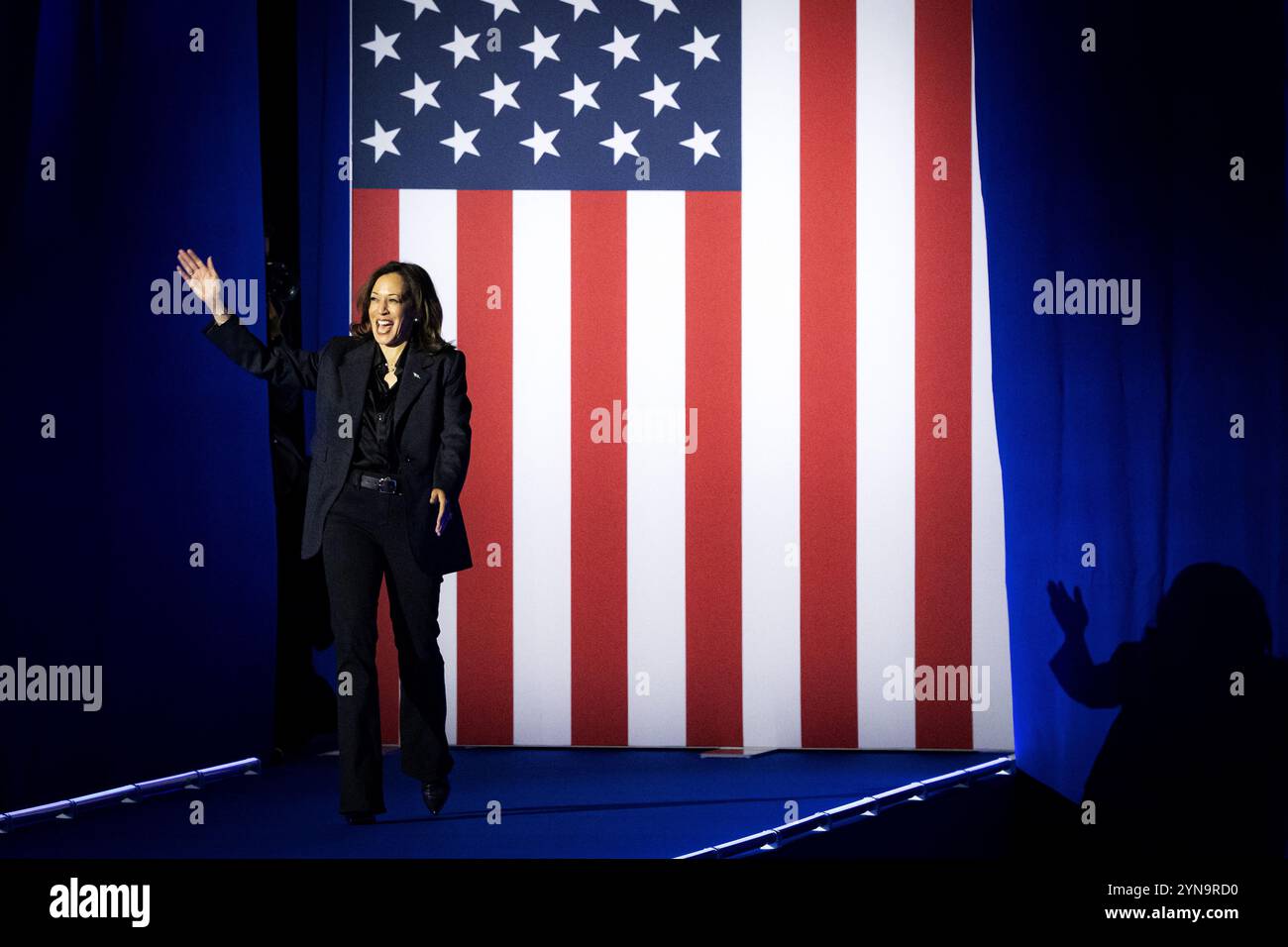 United States of America, Milwaukee. November 1, 2024. Kamala Harris ...