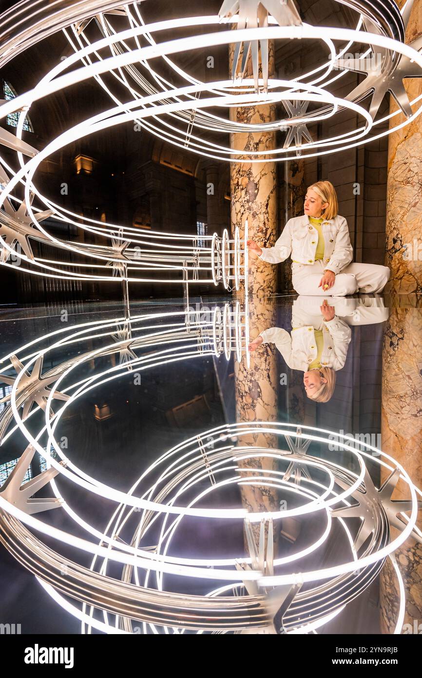 London, UK. 25th Nov, 2024. 2024 Christmas Tree Installation designed ...