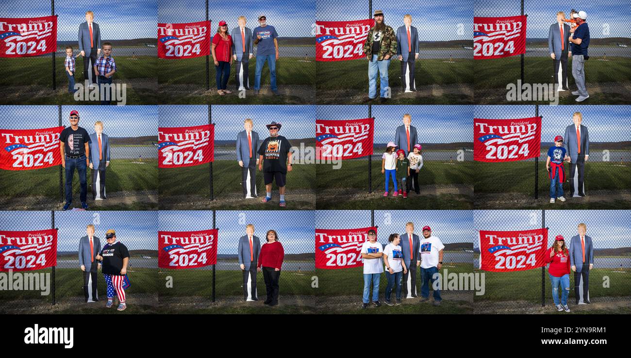 United States of America, Bedford. Oct. 30, 2024. Before a JD Vance ...
