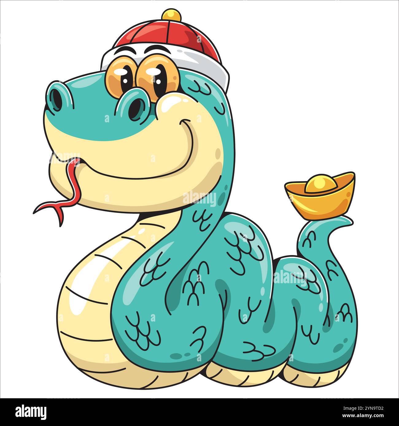 Cartoon snake funny hi-res stock photography and images - Alamy