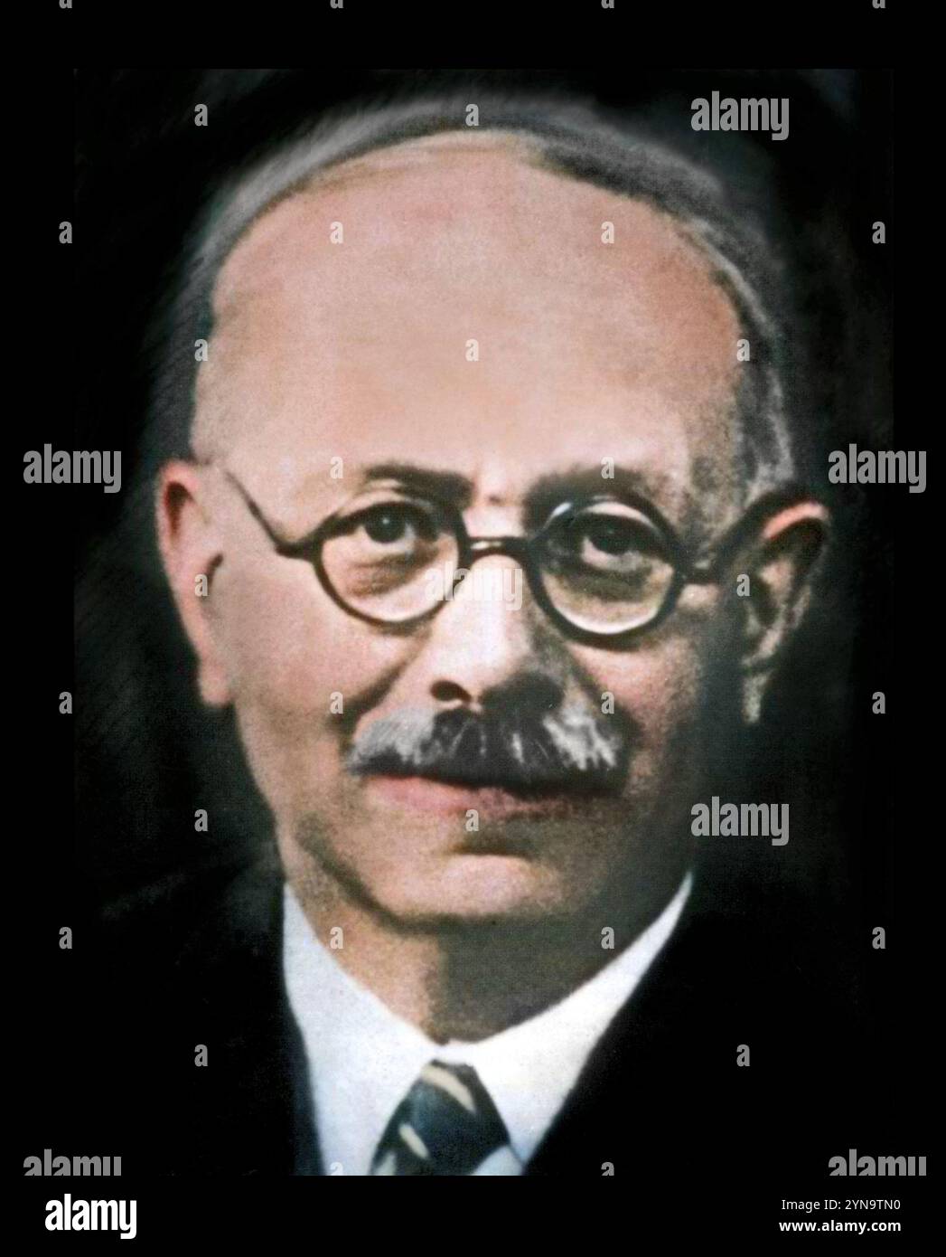 Portrait of Marc Bloch (1886-1944) - French historian - Later coloring ...