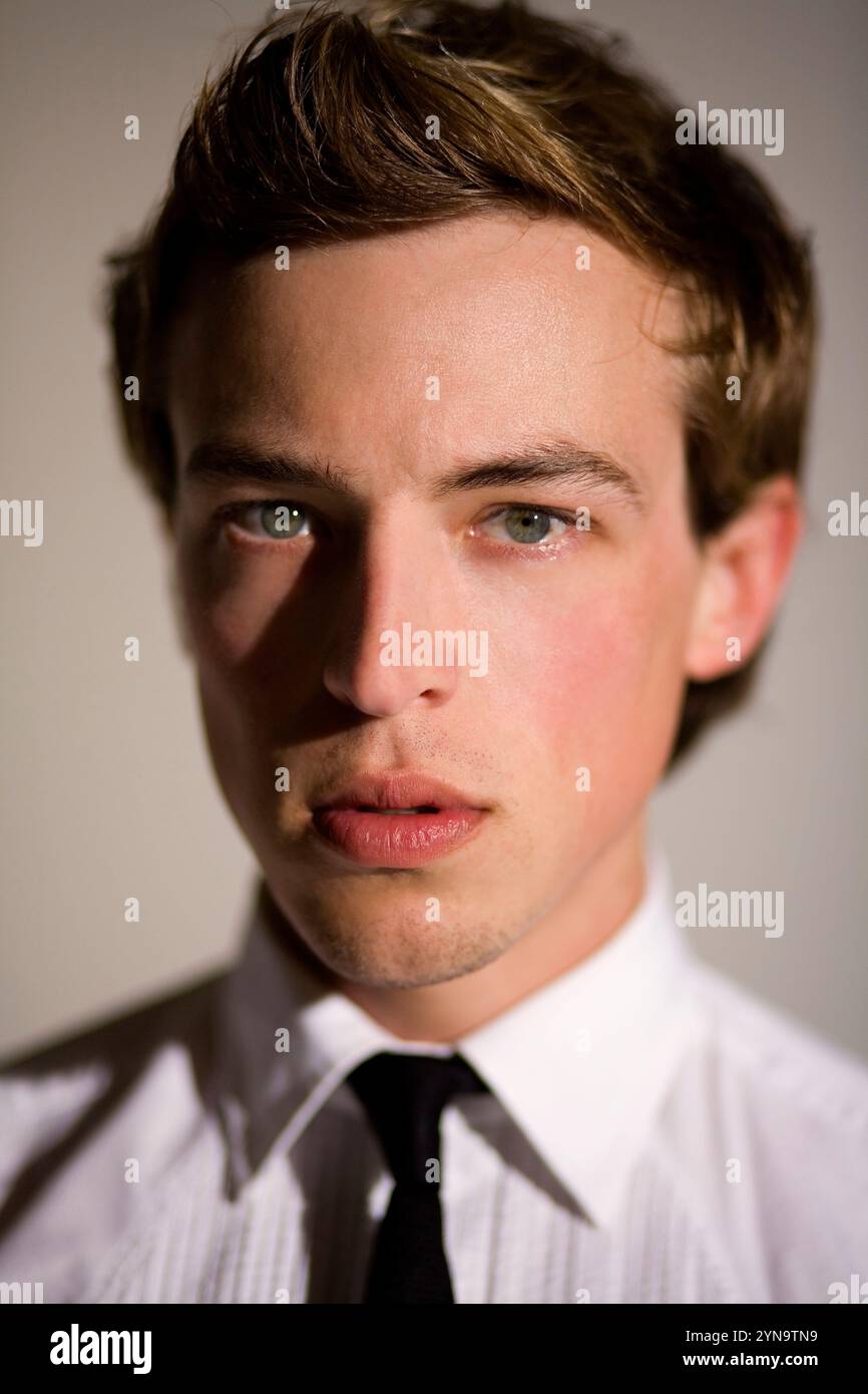 Male models during photo shoot hi-res stock photography and images - Alamy