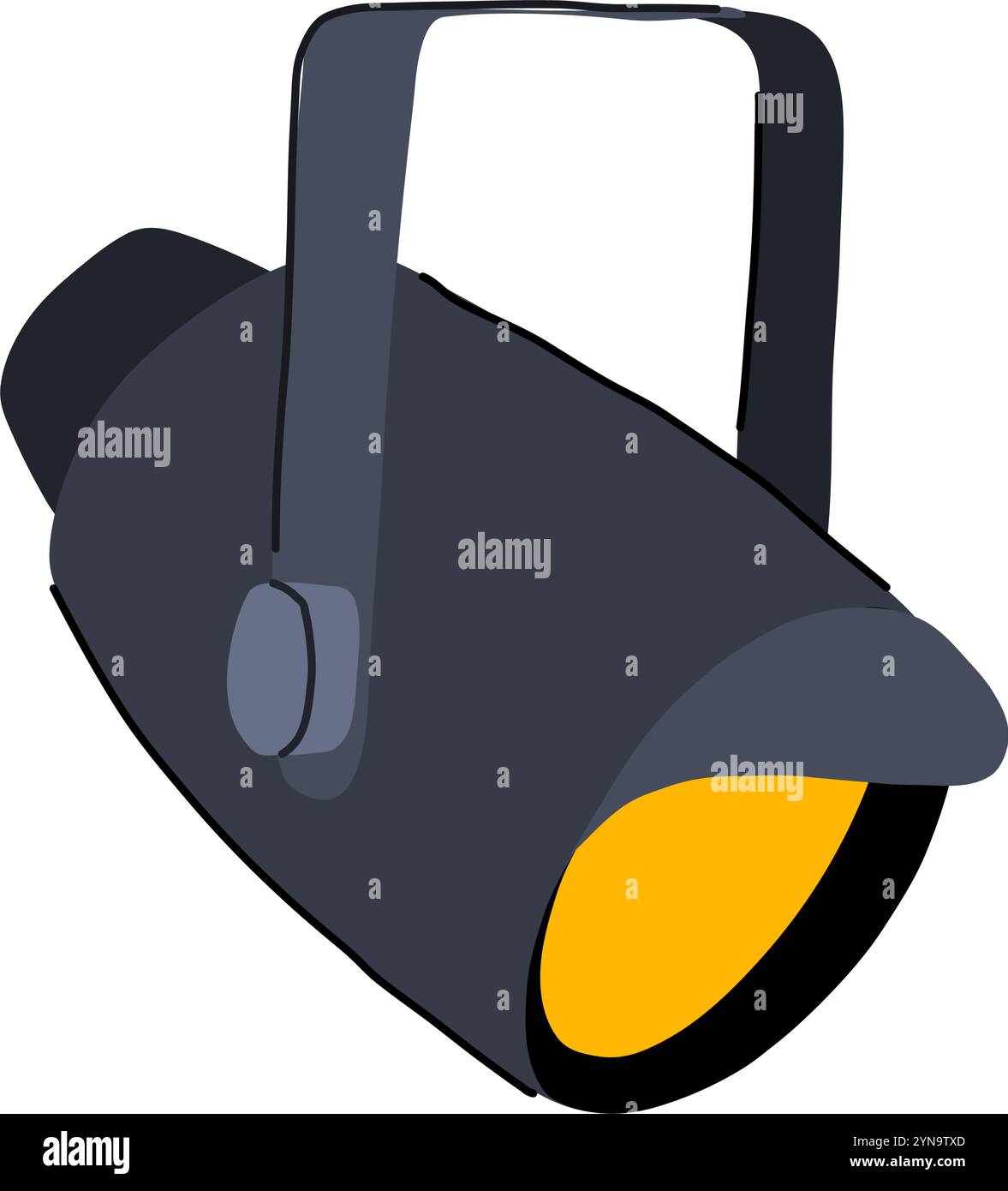 audience spotlight stage cartoon vector illustration Stock Vector Image ...