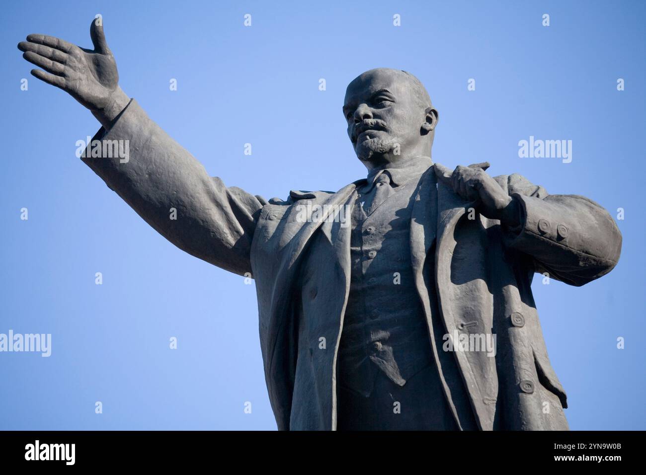 The Lenin Statue in Irkutsk, Siberia, Russia Stock Photo - Alamy