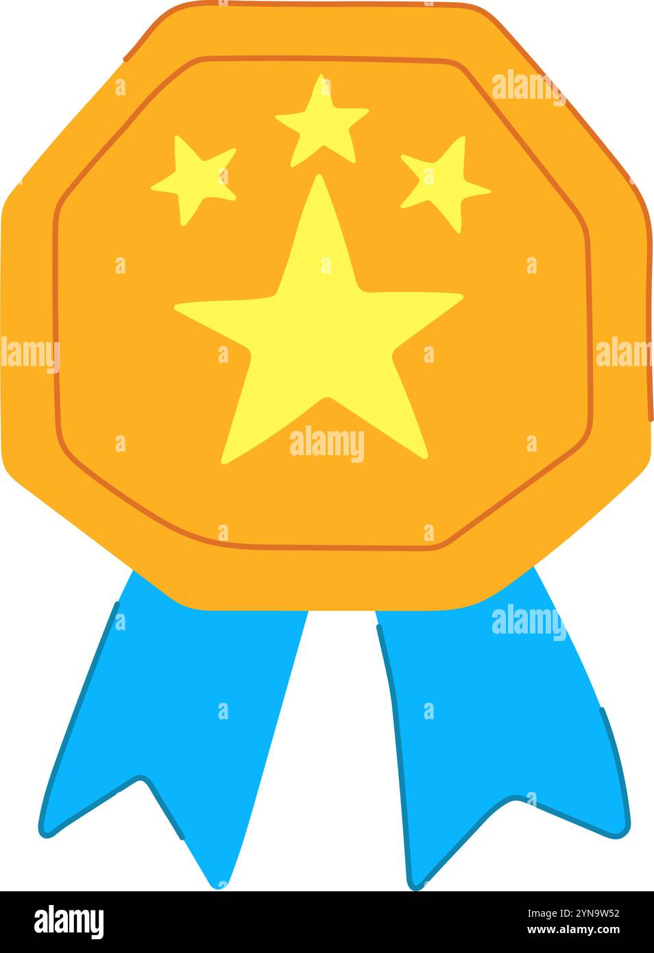 The outstanding achievement award Stock Vector Images - Alamy