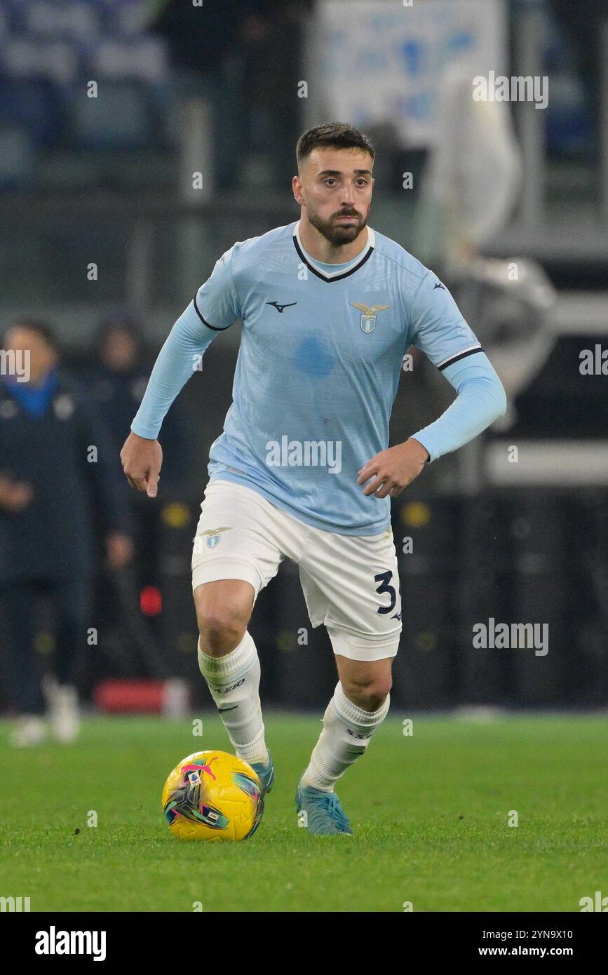 Lazioâ s Mario Gila during the Italian Football Championship League A ...