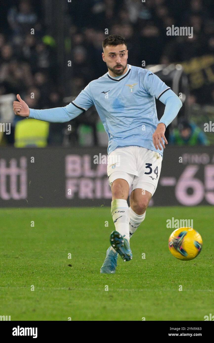 Lazioâ s Mario Gila during the Italian Football Championship League A ...