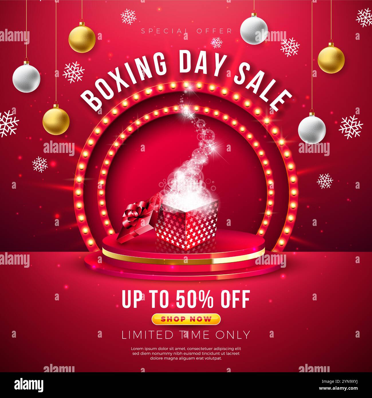 Boxing day design gift Stock Vector Images - Alamy