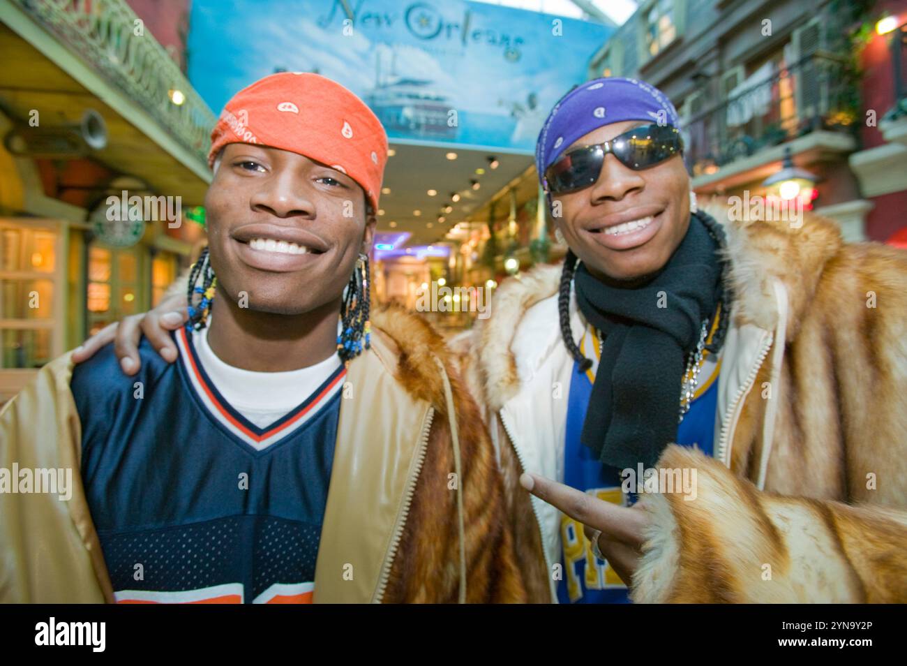 Fashion conscious men in the Trafford Centre in Manchester, UK Stock ...